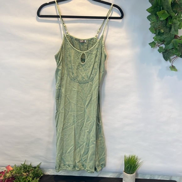 EARTHBOUND | Dresses | Earthbound Trading Company Embroidery Dress ...